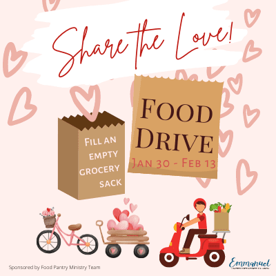Share the Love Food Drive - Emmanuel United Methodist Church